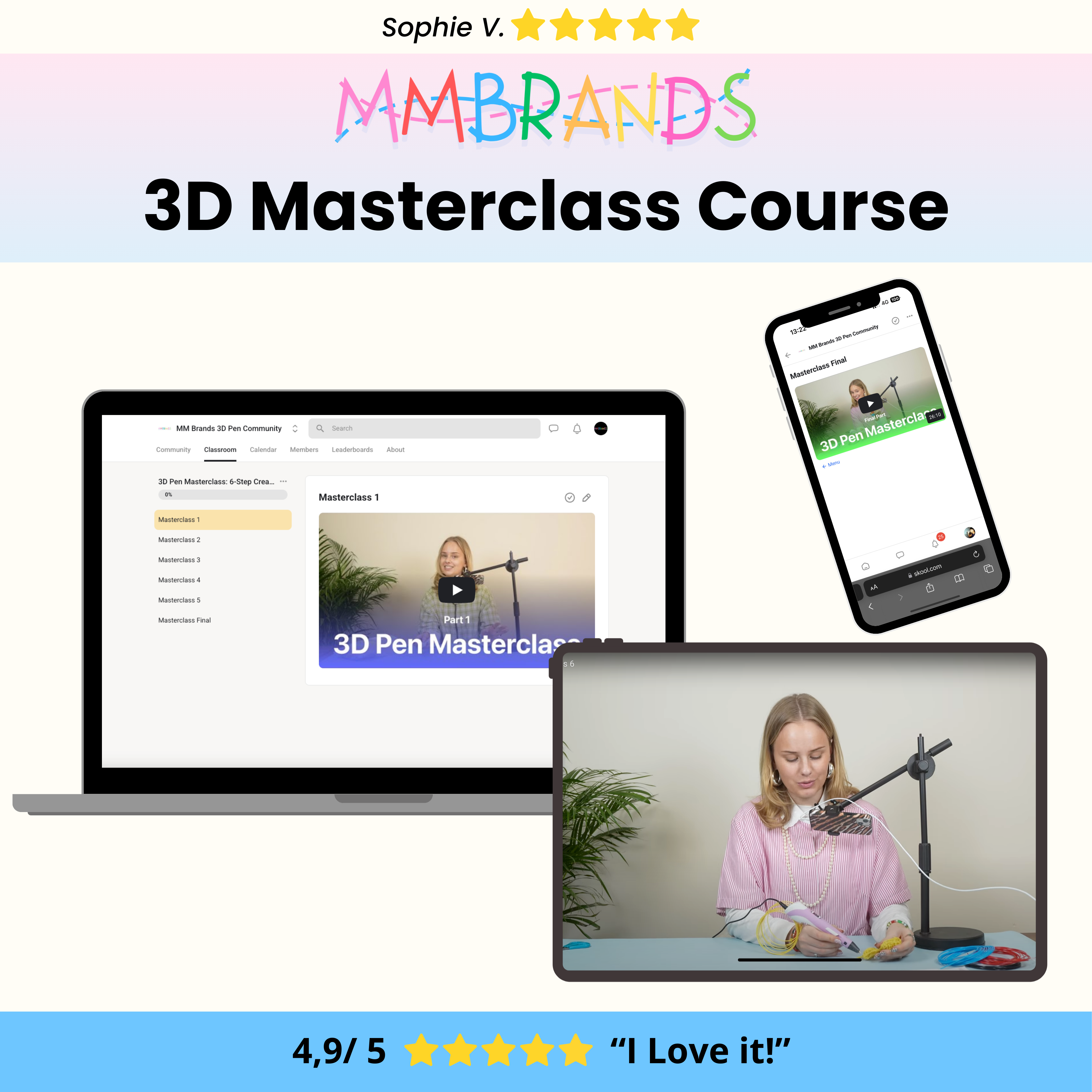 🎁 FREE Video Course – Learn 3D Drawing in 6 Videos – MM Brands