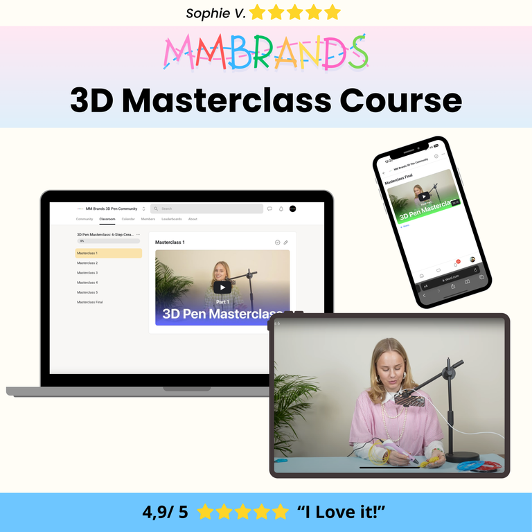3D Masterclass Course - From Zero to Hero in 6 Videos – MM Brands